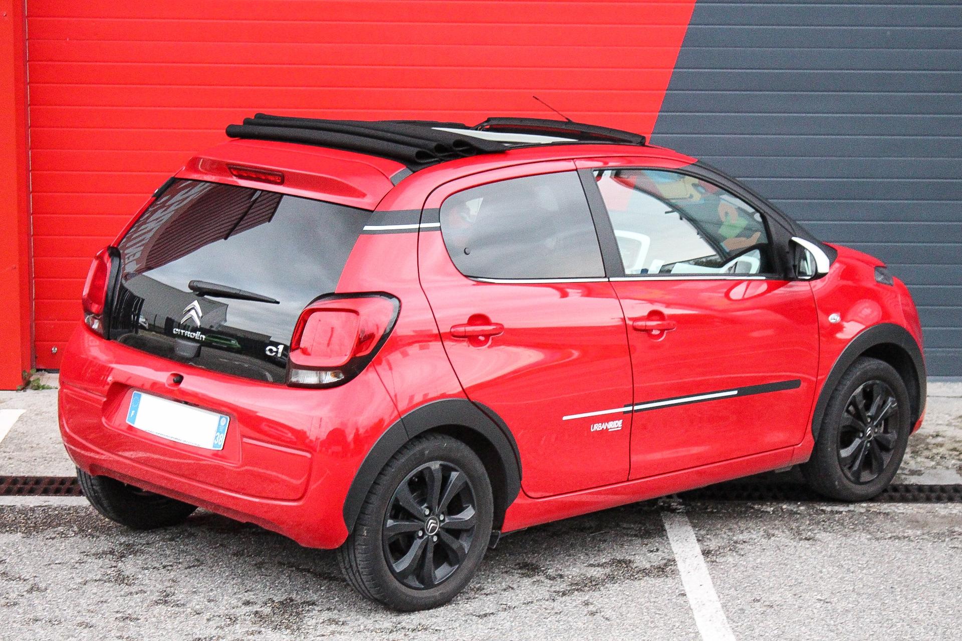 SITBON AUTOMOBILES - CITROEN-C1-II 1.0 AIRSCAPE VTI 72 URBAN RIDE 5P ...