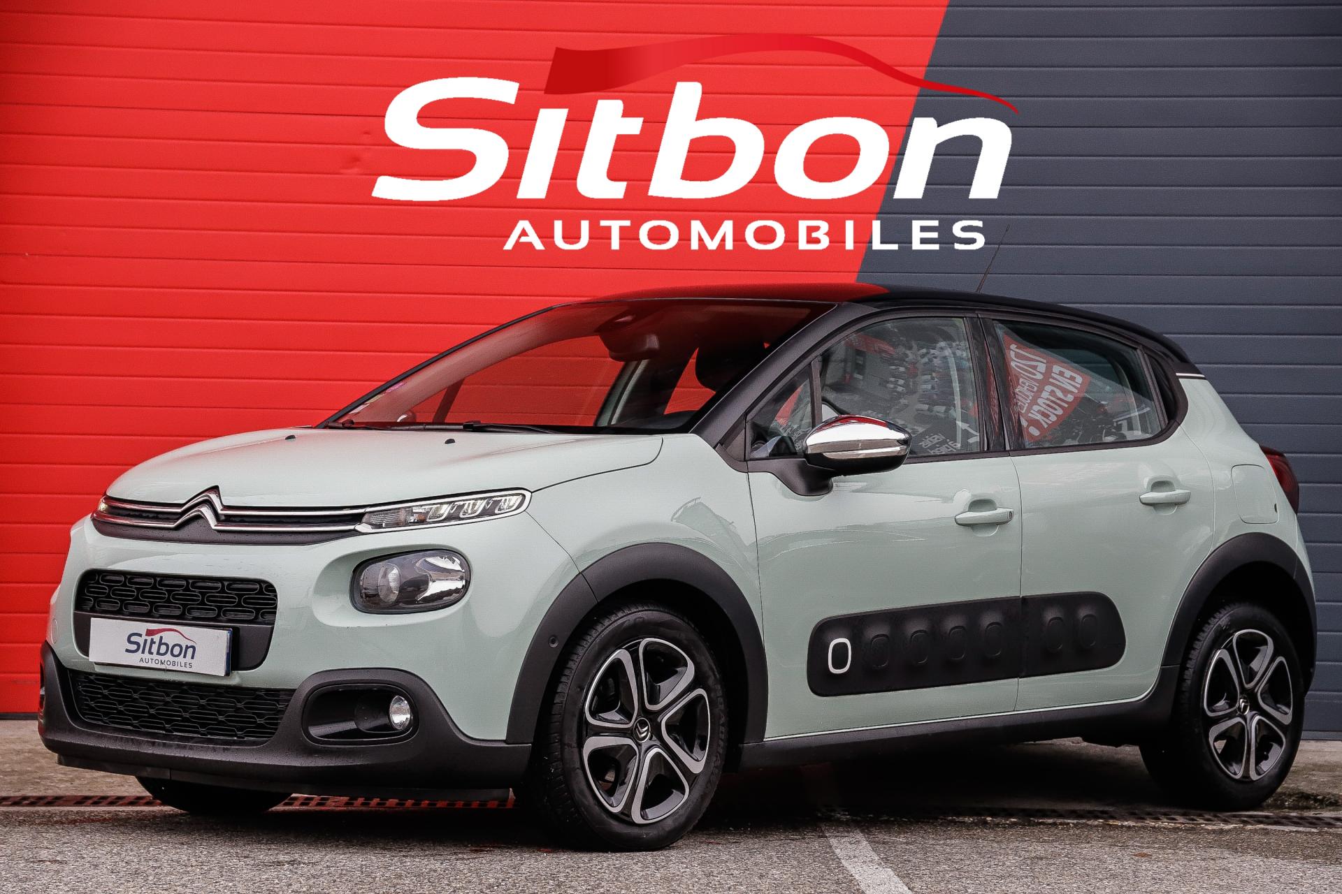 SITBON AUTOMOBILES - CITROEN-C3- 1.2 PureTech 82 Shine Business 1ERE ...